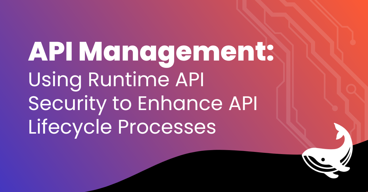Api Management Using Runtime Api Security To Enhance Api Lifecycle Processes